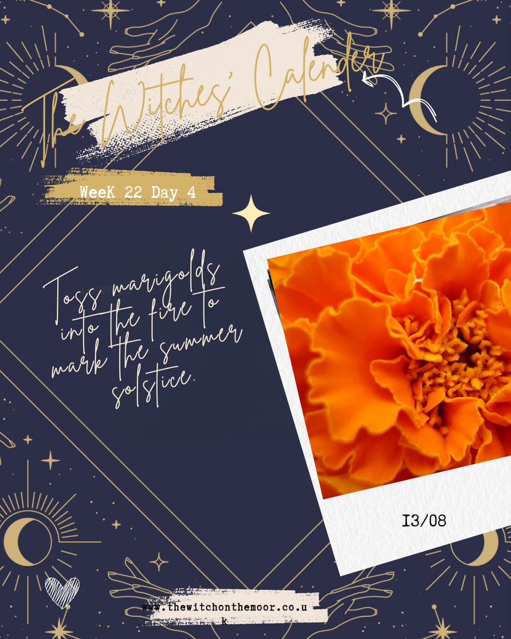 The Witches' Calender – The Witch On The Moor